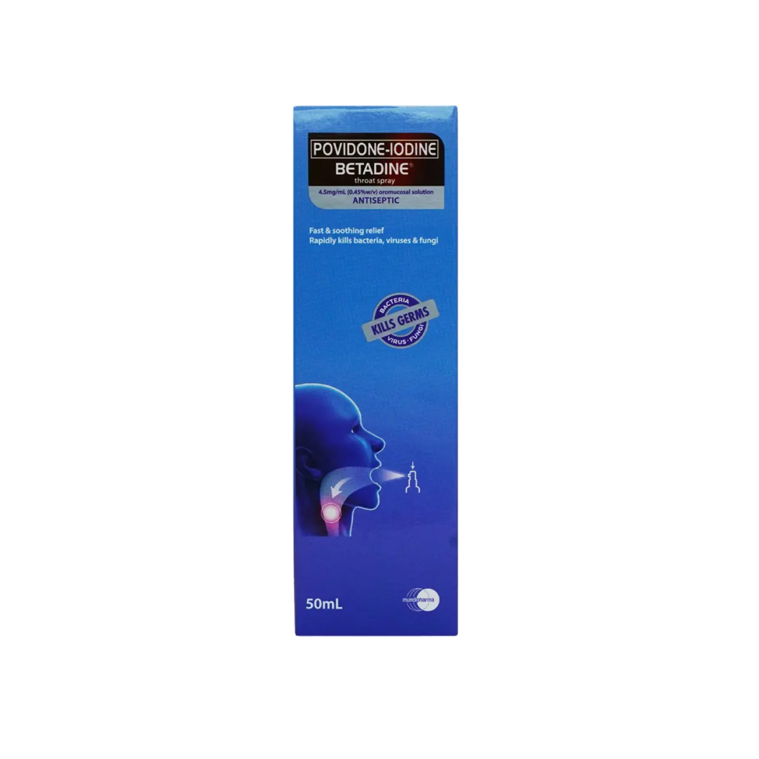 Betadine Throat Spray - Keystone Clinic & Surgery